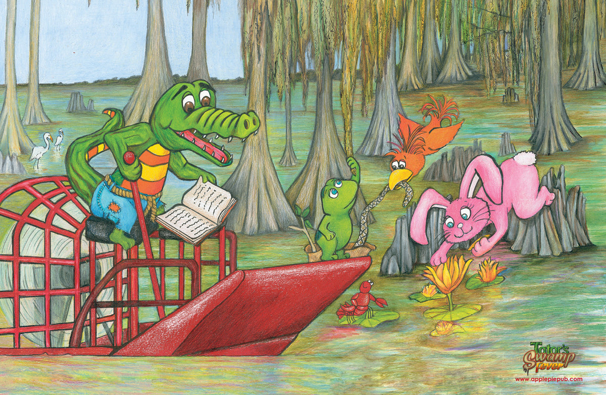 Tator's Swamp Fever - Art Print – Apple Pie Publishing